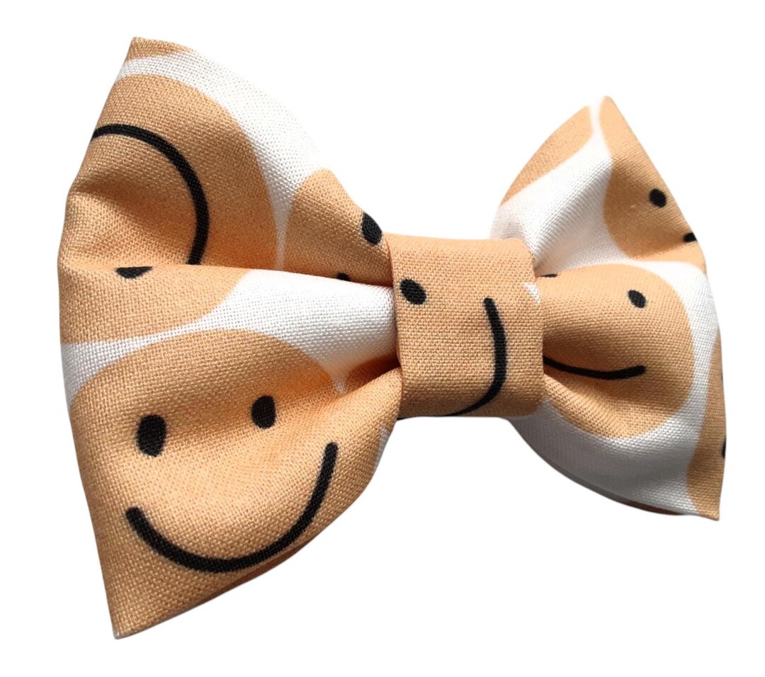 Happy Smiley ~ Happy Smiley Dog Bow Tie, Happy Smiley Cat Bow Tie, Pet ...