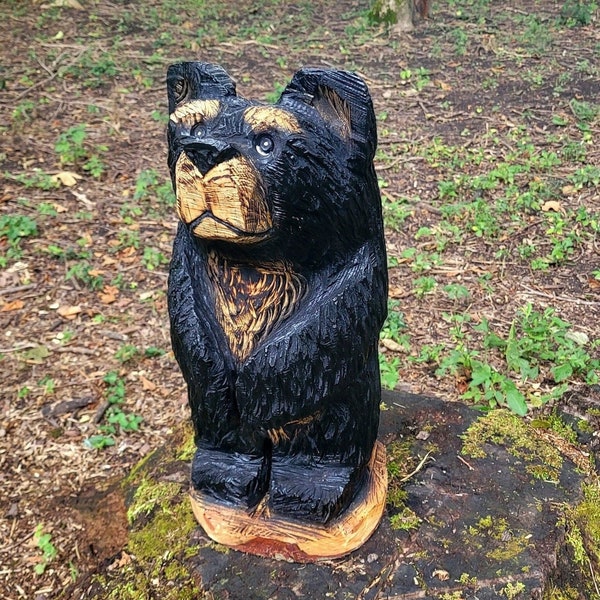 Chainsaw Carved Bear - Etsy