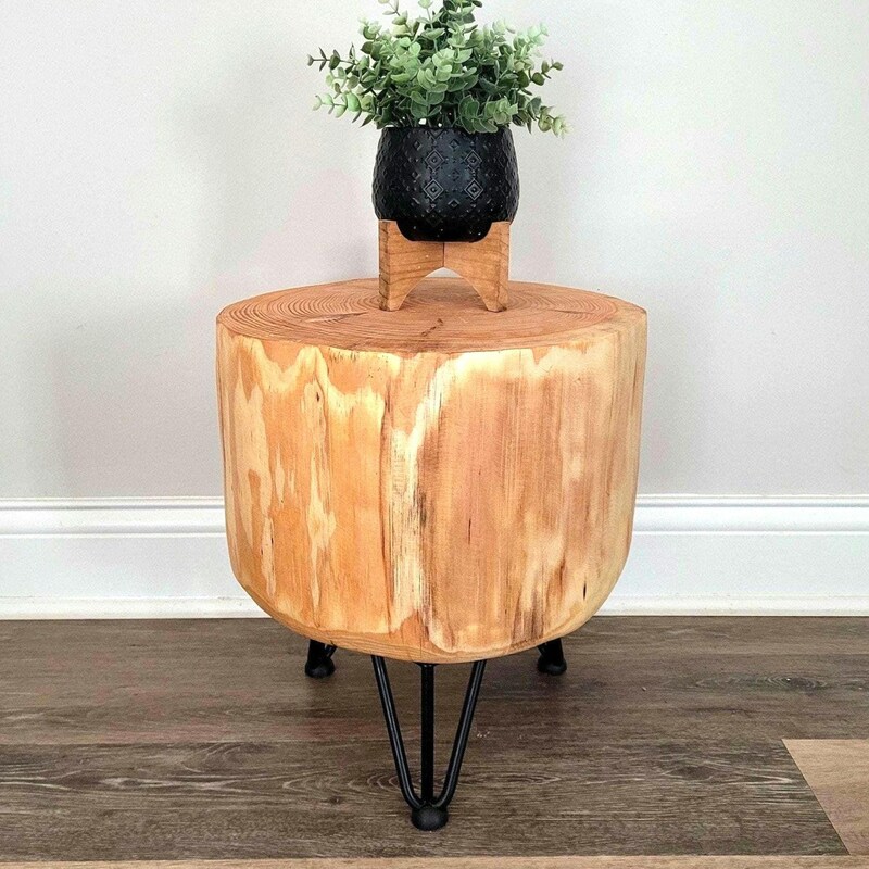 Stump Side Table - Etsy
