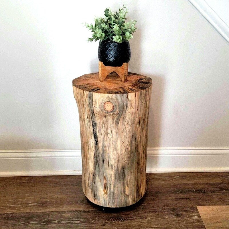 Stump Side Table - Etsy