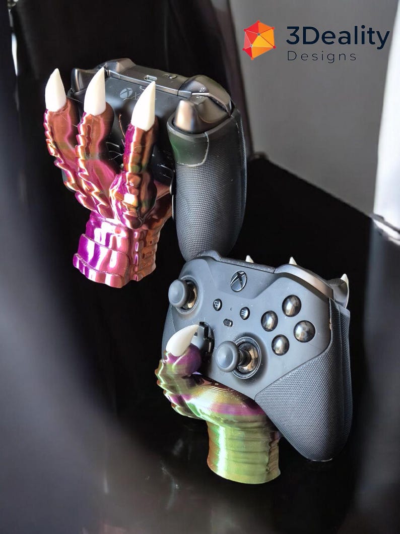3D Printed Dragon Claw Controller Stand - Etsy