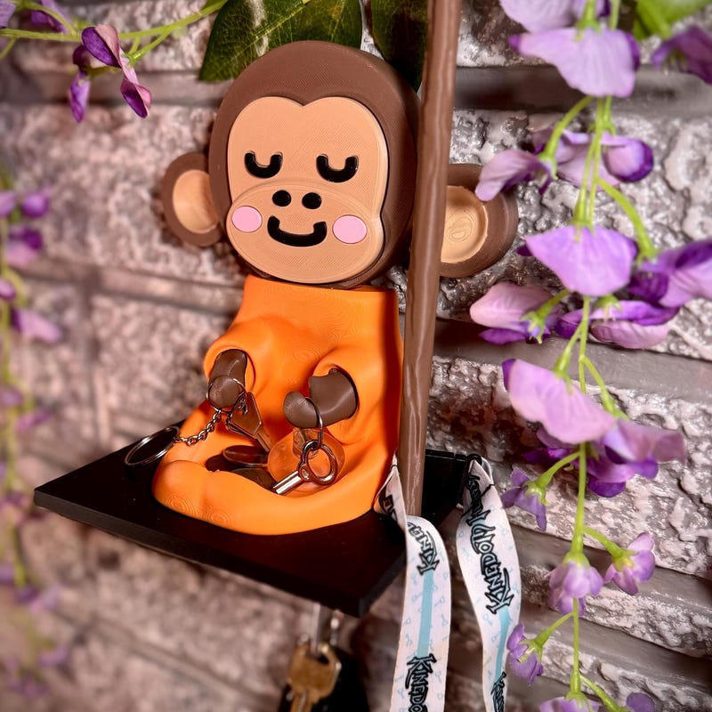 Monkey Wall Hook - Etsy