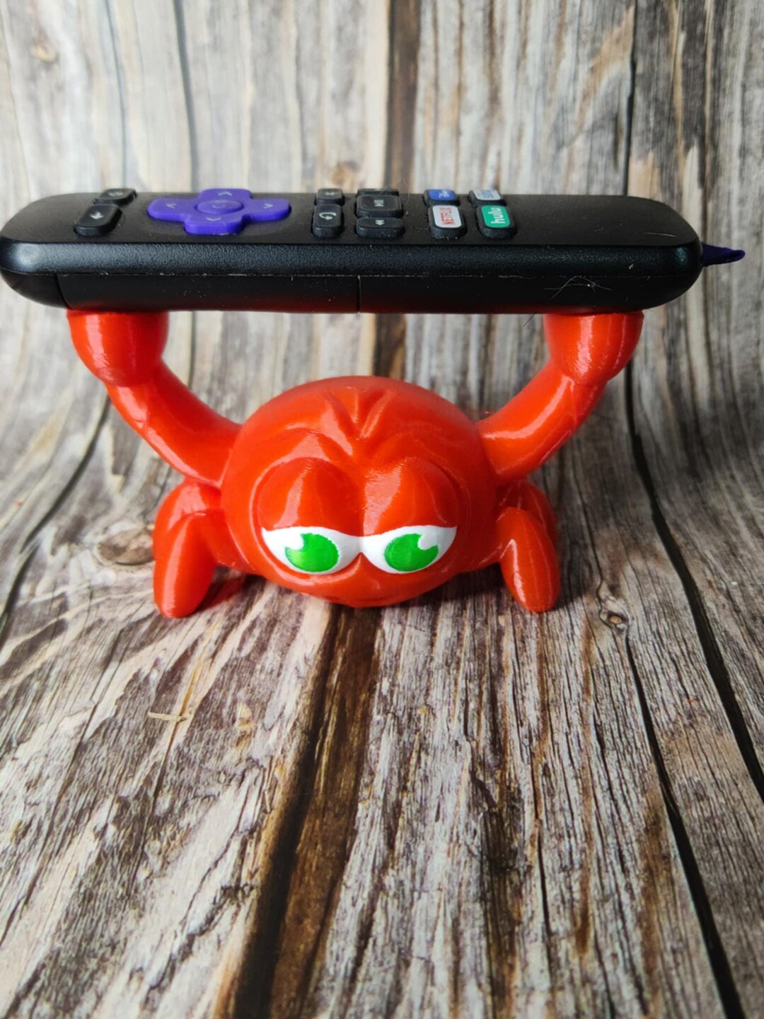 3D Printed Crab-shaped Remote Holder - Etsy