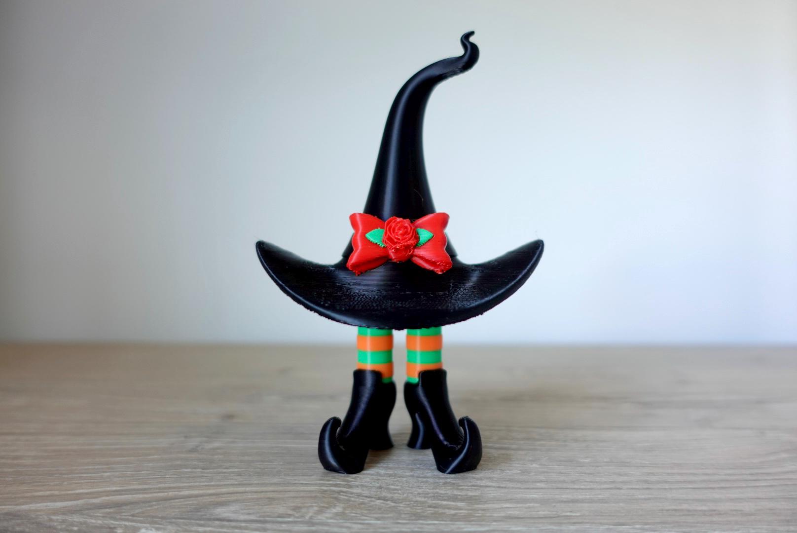 3D Printed Witch Hat Decoration: Halloween Whimsical Decor - Etsy
