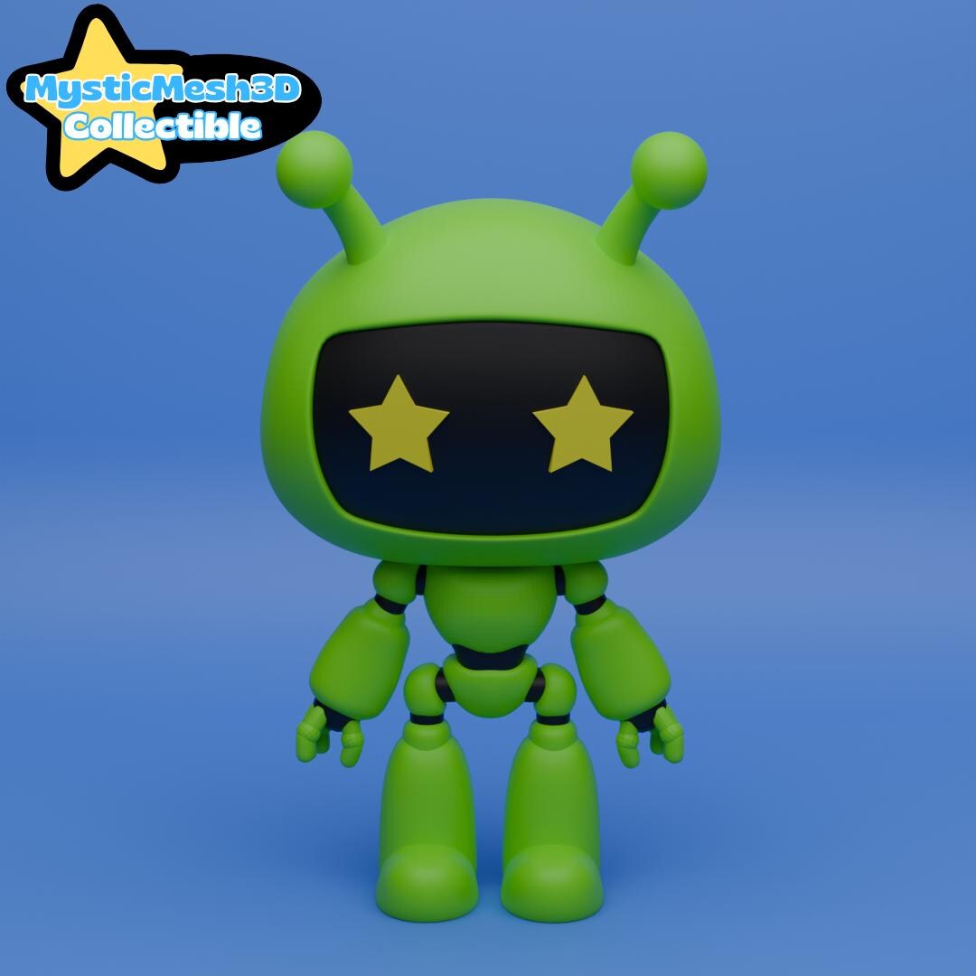 Mysticmesh3d Collectible: Mystic Bot M2 - Etsy