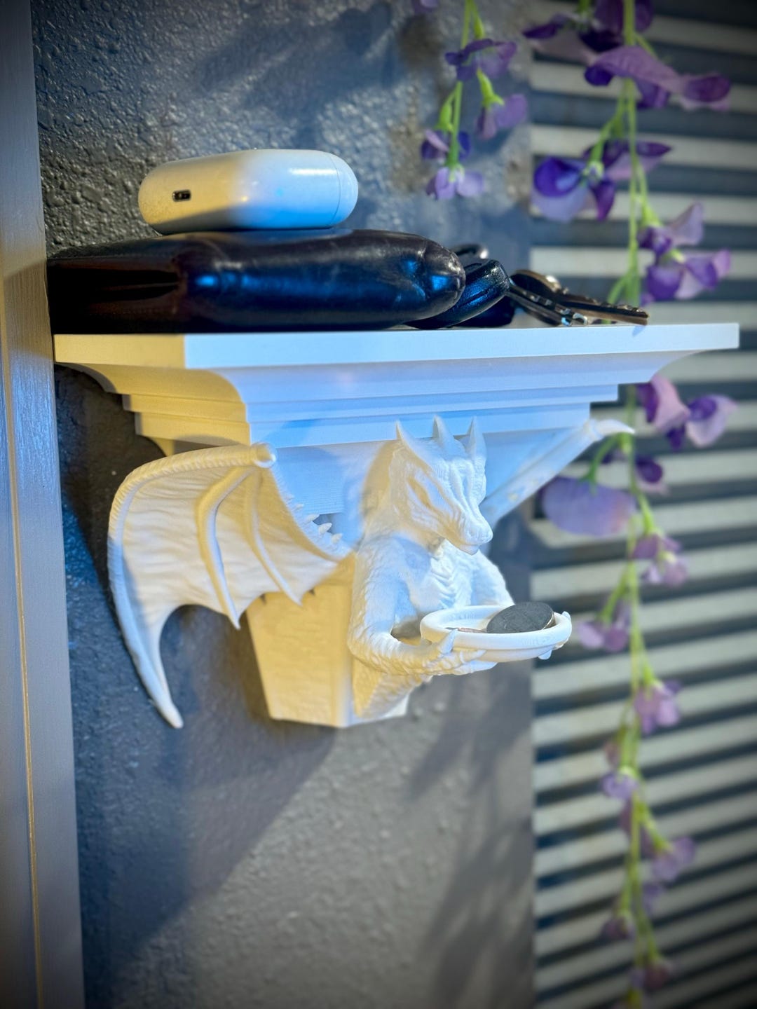 3D Printed Dragon Shelf – Epic Fantasy Decor for Your Walls! - Etsy