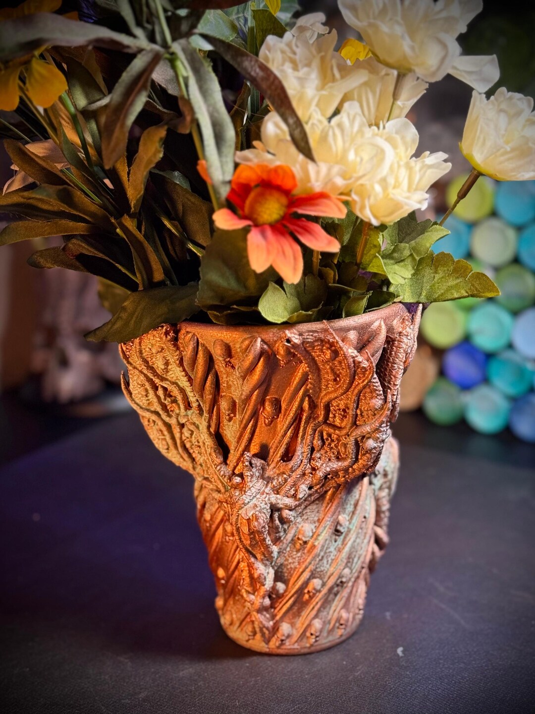 The Dragon Angel Vase – A 3D Printed Masterpiece! - Etsy