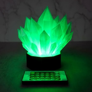 LED Crystal Light - Etsy