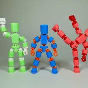 200% Larger Custom 3D Printed Poseable Action Figure – Your Imagination ...
