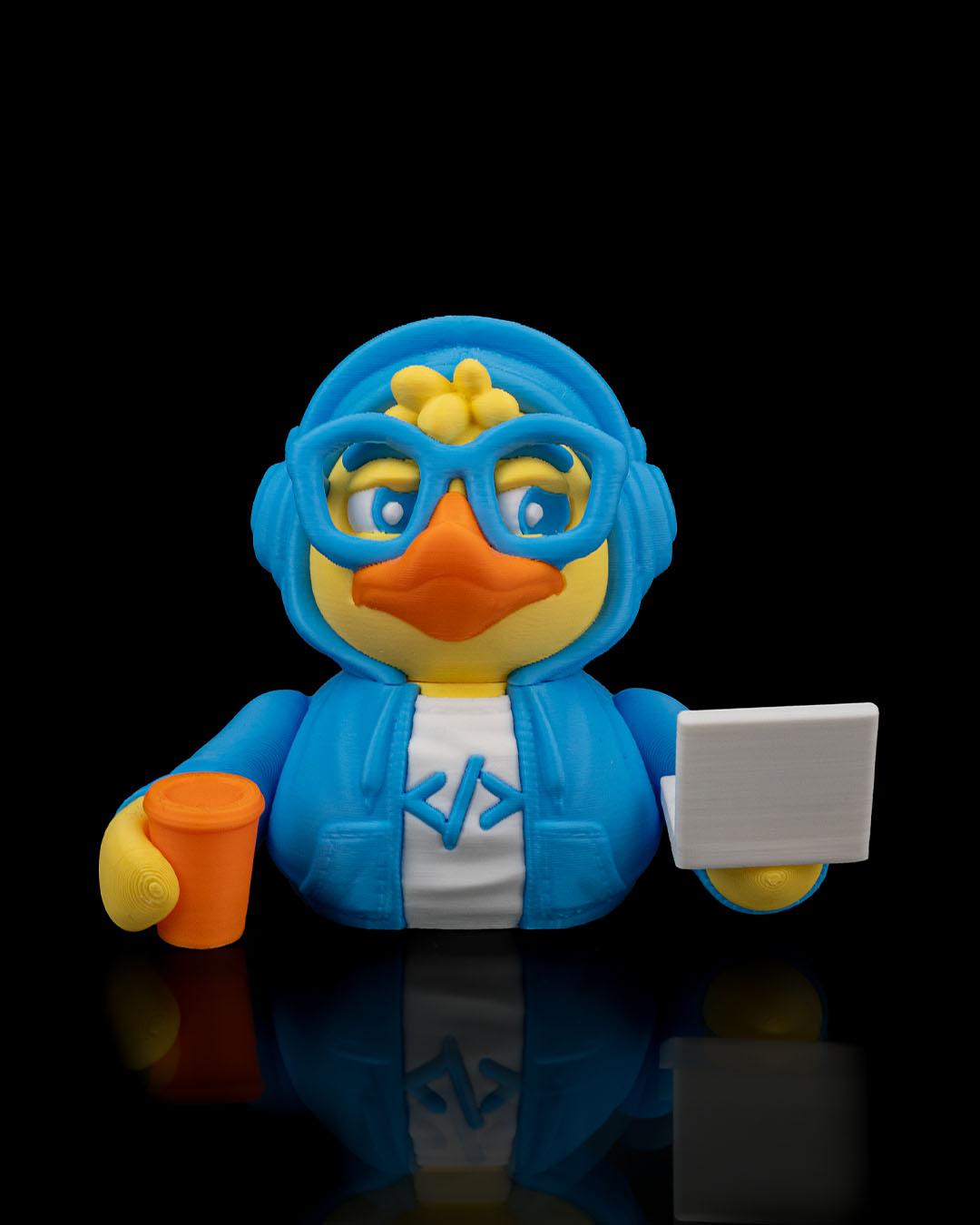 Code Quacker – 3D Printed Rubber Duck Figurine - Etsy