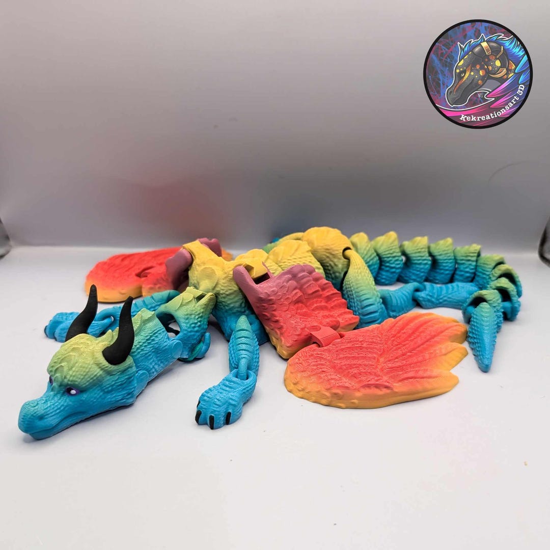 Flexi Finger Arm Puppet Dragon – 3D Printed Magic! - Etsy