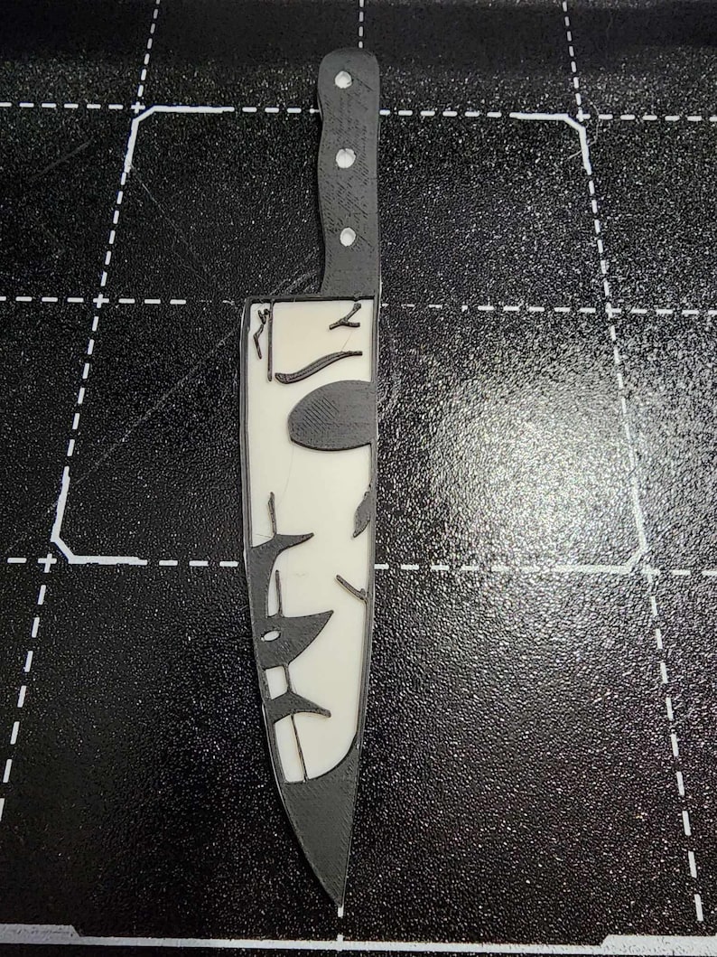 Chilling 3D Printed Horror Knives Set - Unique & Eerie Collectible ...