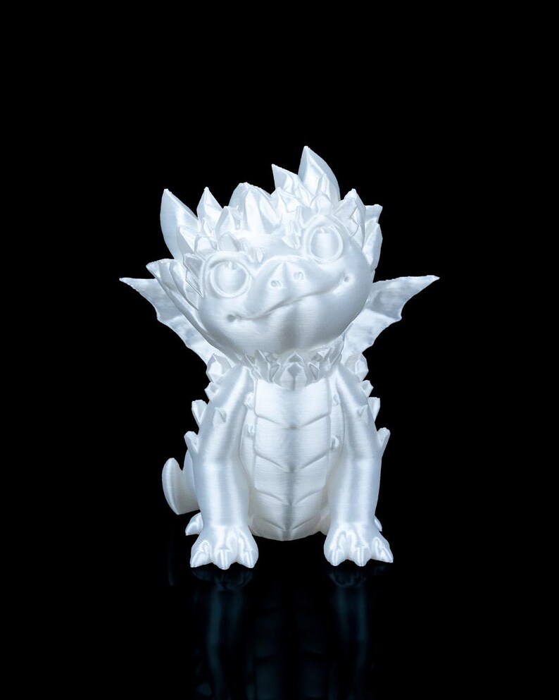 Crystallis the 3d Printed Dragon - Etsy