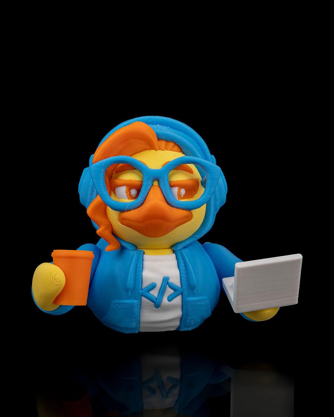 Code Quacker – 3D Printed Rubber Duck Figurine - Etsy