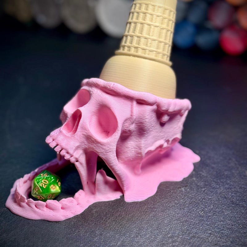 Ice Skull 3d Print - Etsy