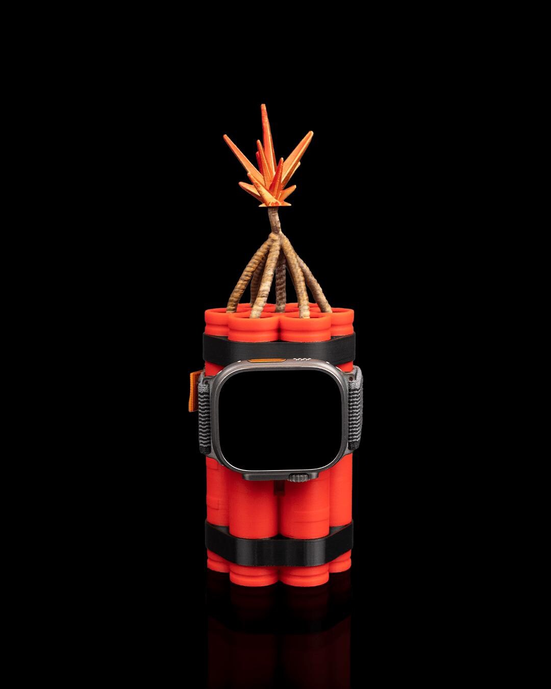 3D Printed Time Bomb Apple Watch Charging Dock - Etsy