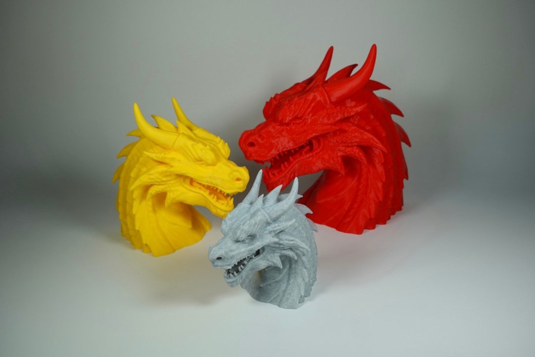 Dragon Head Bust *gift* - Etsy