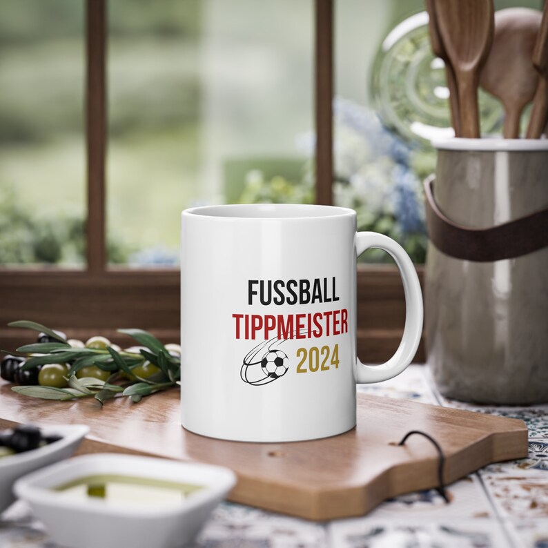 Football Tippmeister 2024 Coffee Mug, Ball, Work, Tipping Game Gift ...