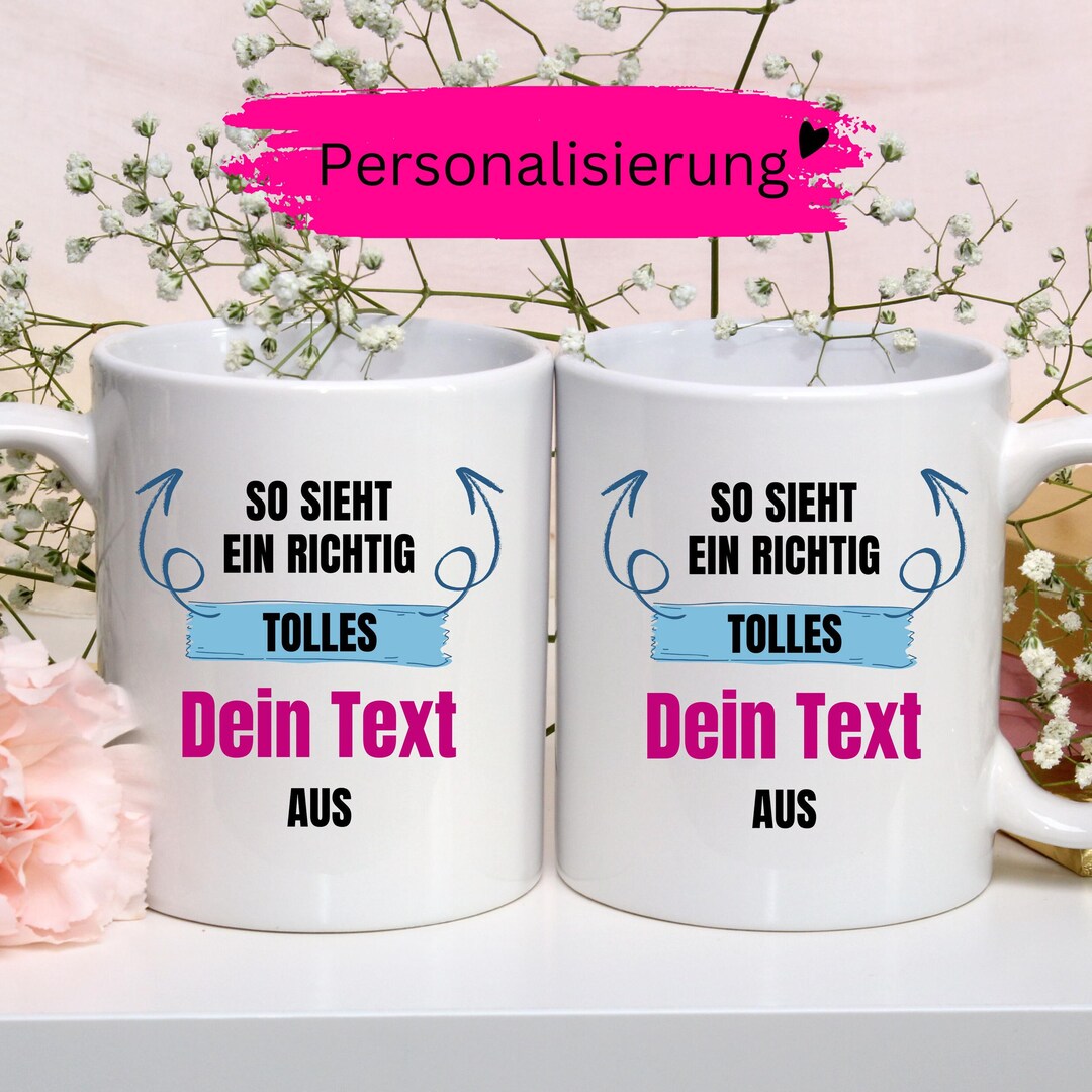 Personalisierte Tasse,Wunsch Name,Frau Geburtstag Geschenk Muttertag ...