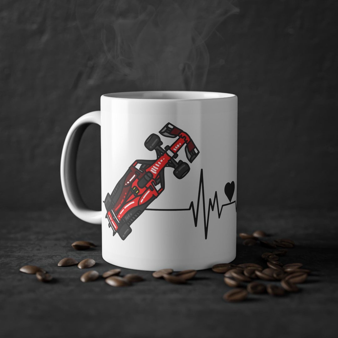 Formula 1 Mug Man, Dad Birthday Gift Friend, F1 Racing Car, Car Racing ...