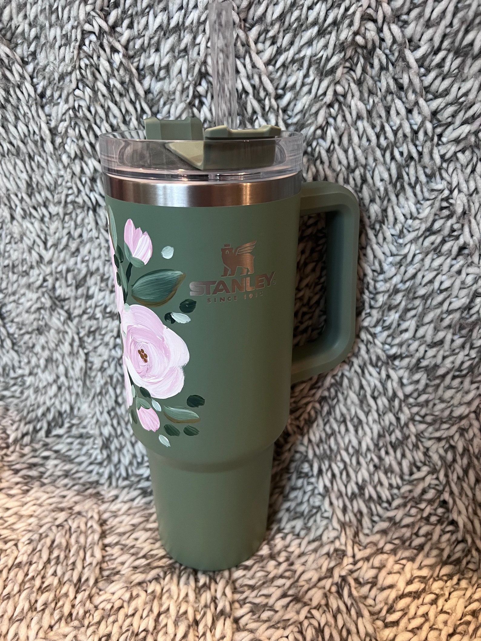 Custom Hand-painted Stanley, Painted Stanley, Stanley Tumbler, Custom ...