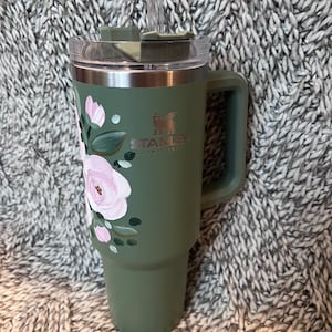 Custom Hand-painted Stanley, Painted Stanley, Stanley Tumbler, Custom ...