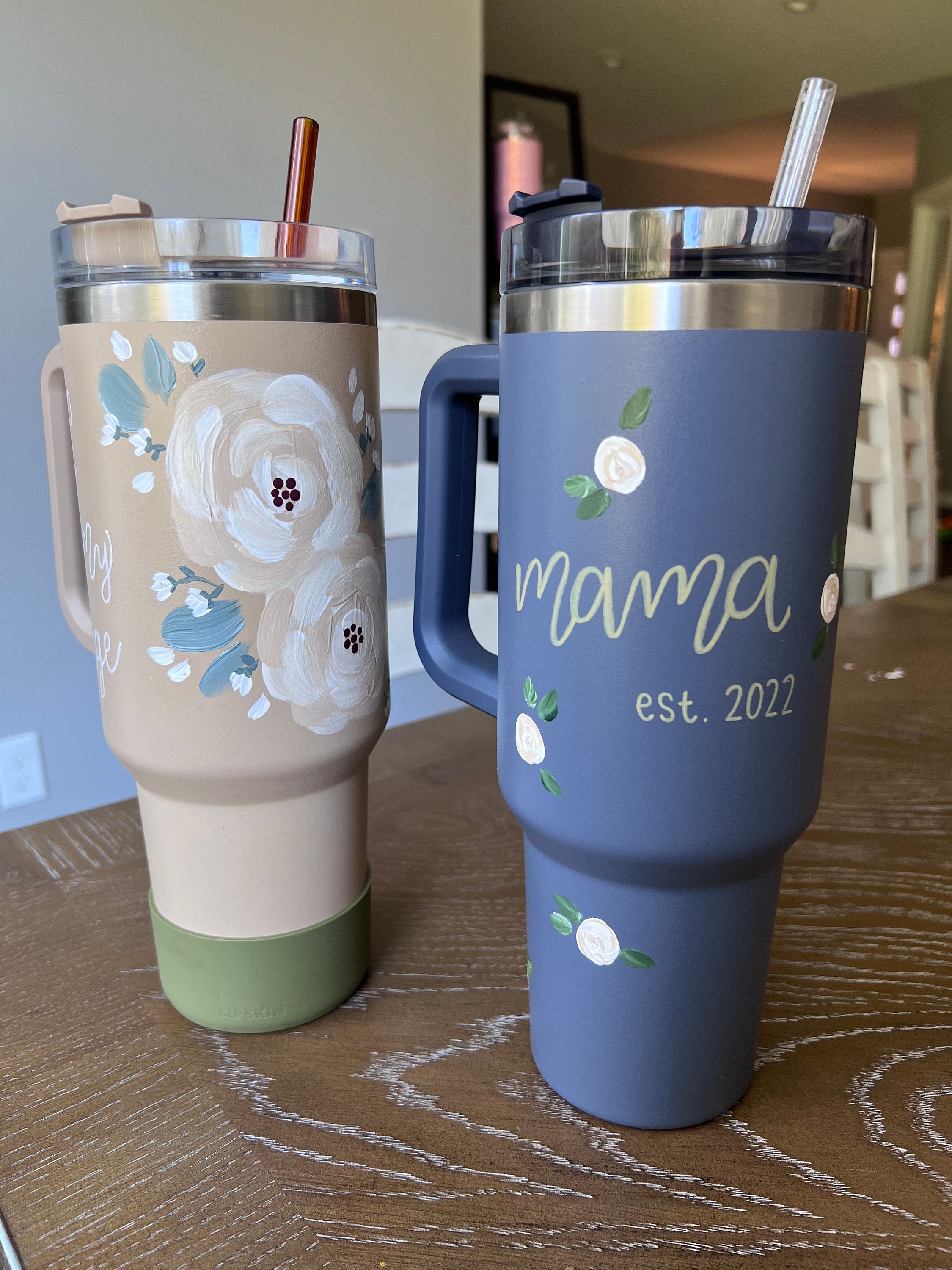 Custom Hand-painted Stanley, Painted Stanley, Stanley Tumbler, Custom ...