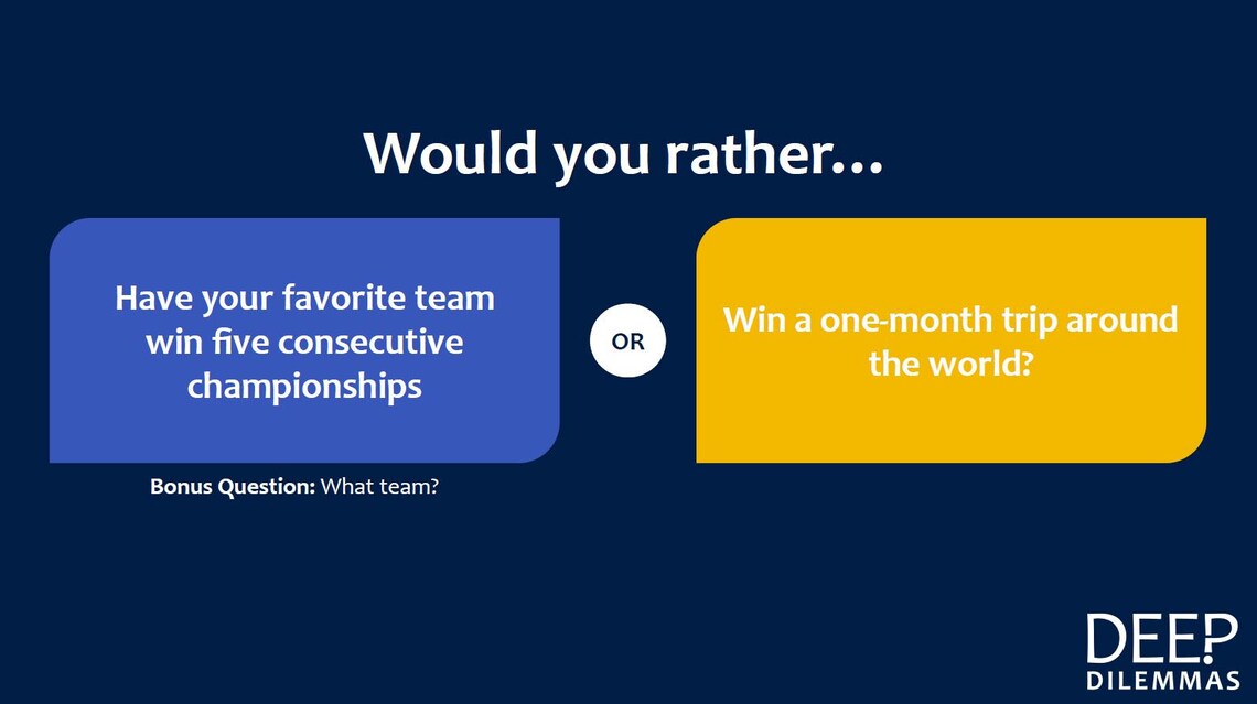 75 "would You Rather" Icebreaker Questions | Fun Team Building Game for ...
