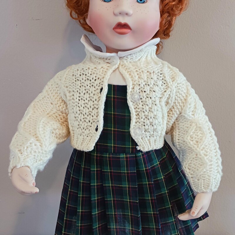 Blue Hair Doll Etsy
