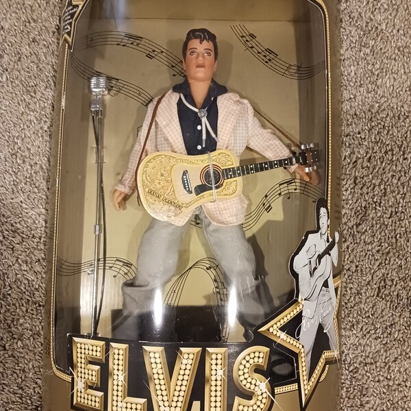 Elvis Presley Doll Etsy