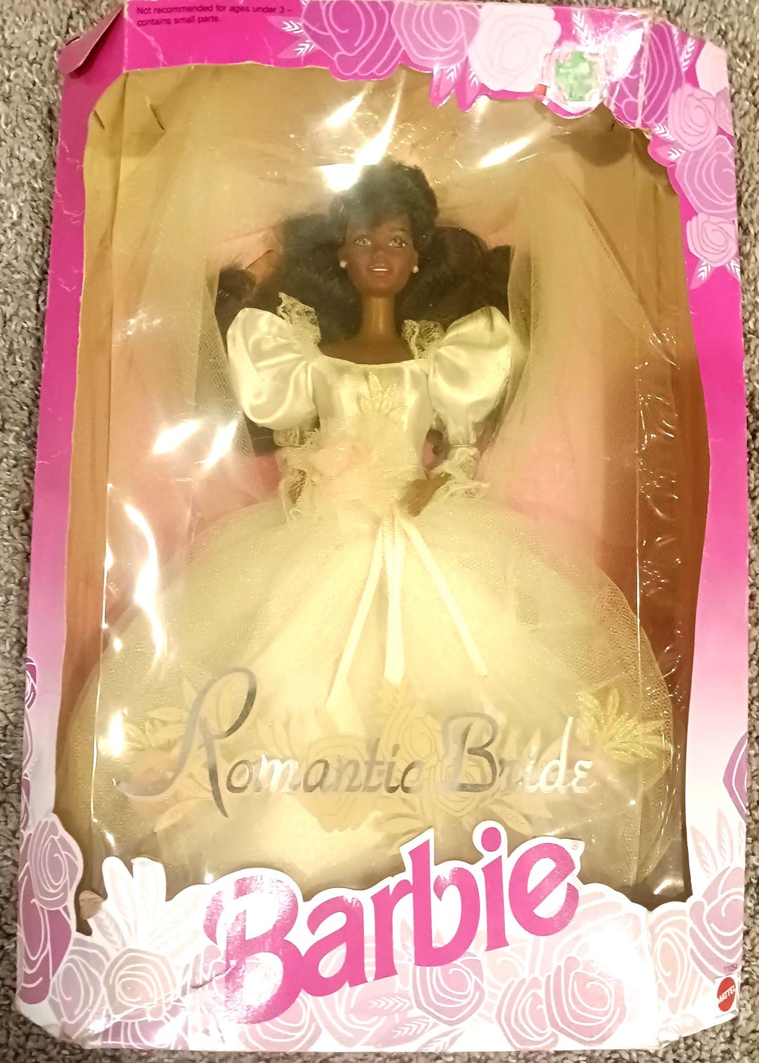 Black Romantic Bride Barbie Doll. 1992. African American. #11054 ...