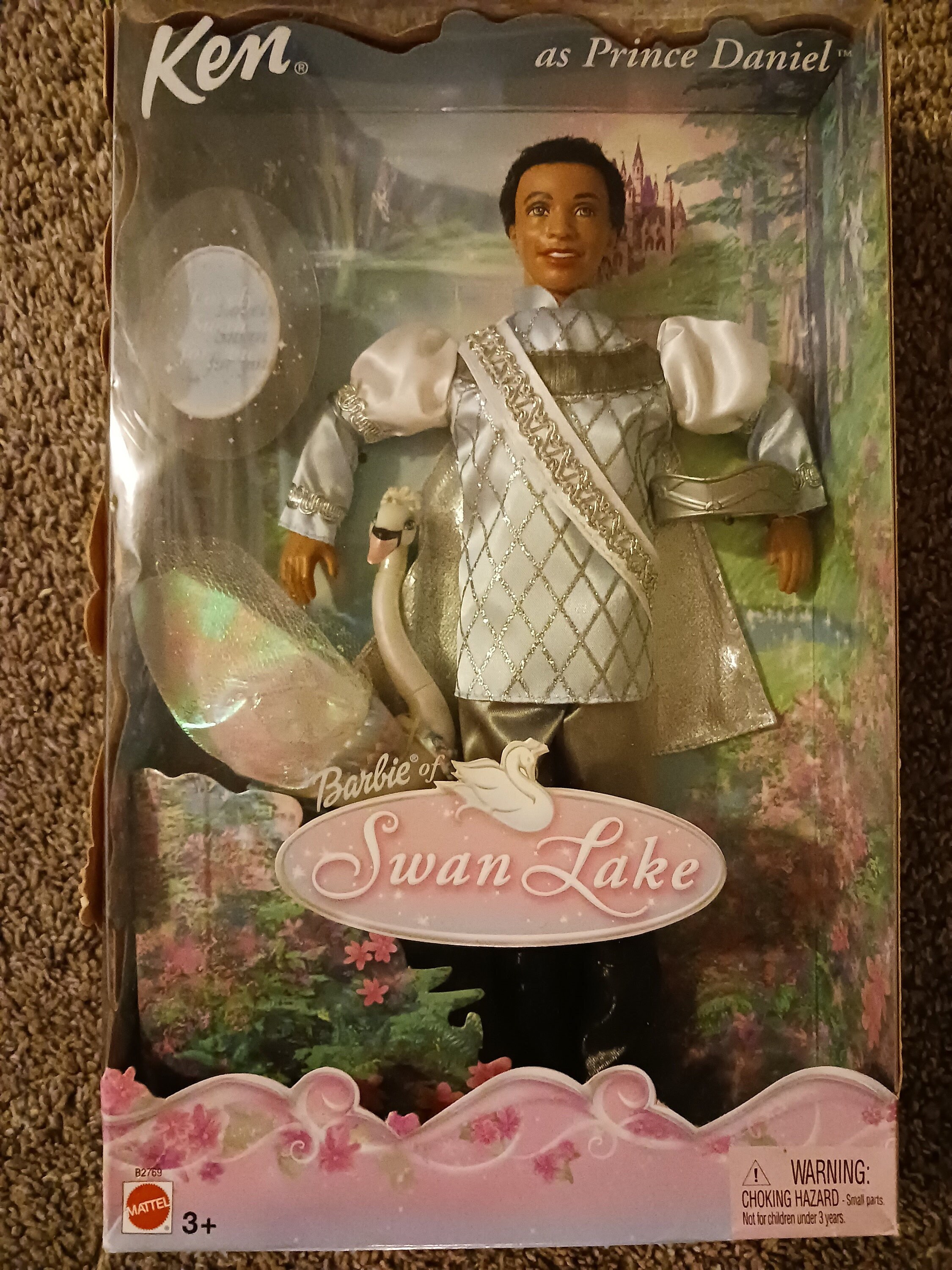 Rare, Swan Lake Barbie Doll, 2003, Vintage, Handsome Black Ken as ...