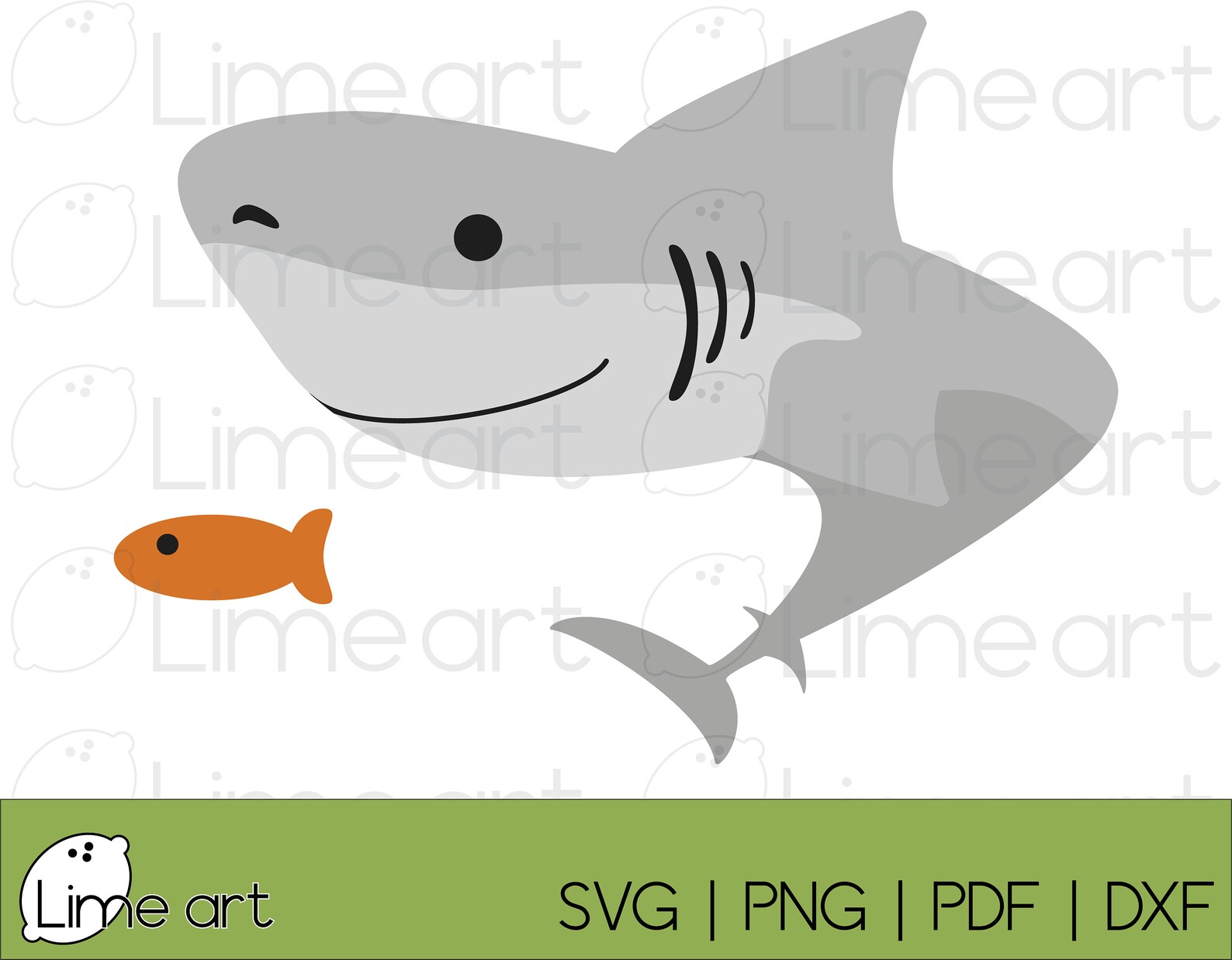Shark Clipart SVG, Digital Download for Cricut - Etsy