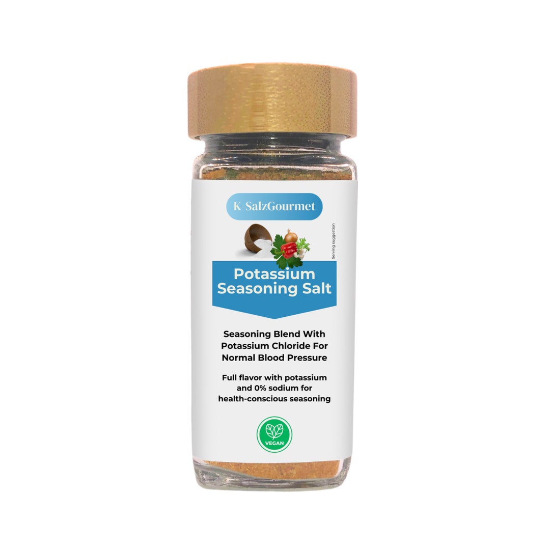 Potassium Seasoning Salt Sodium-free Salt Substitute for High Blood ...