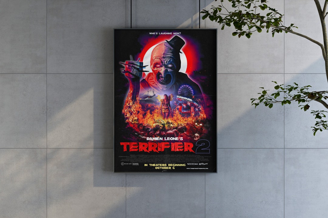 Terrifier 2 Movie Poster, Movie Poster, Wall Decor - Etsy