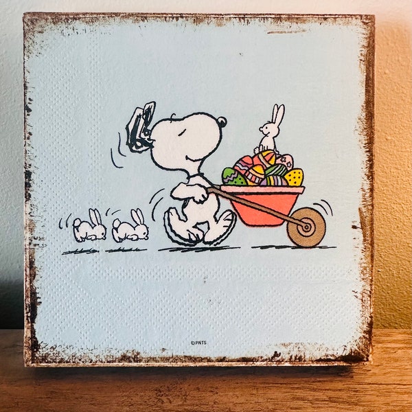 Snoopy Easter - Etsy