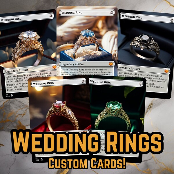Wedding Ring Mtg Proxy - Etsy