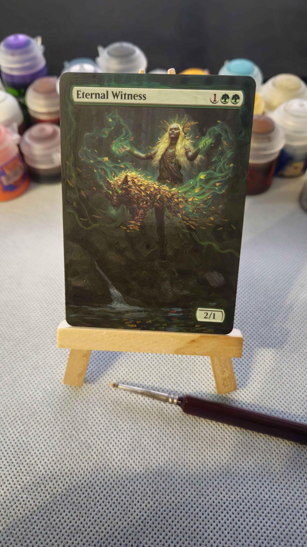 Eternal Witness Hand Drawn Original MTG Alter the Perfect Gift or ...