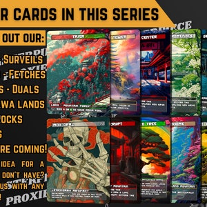 Japanese Style Medallion Set MTG Pearl Sapphire Jet Ruby Emerald-unique ...