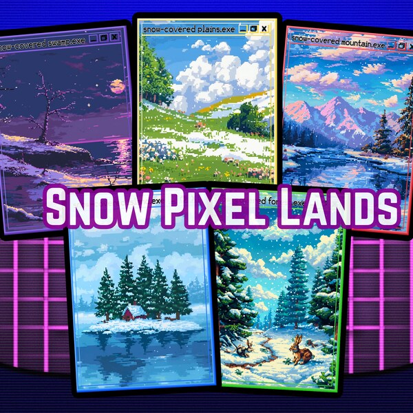 Snow Basic Land Proxy - Etsy