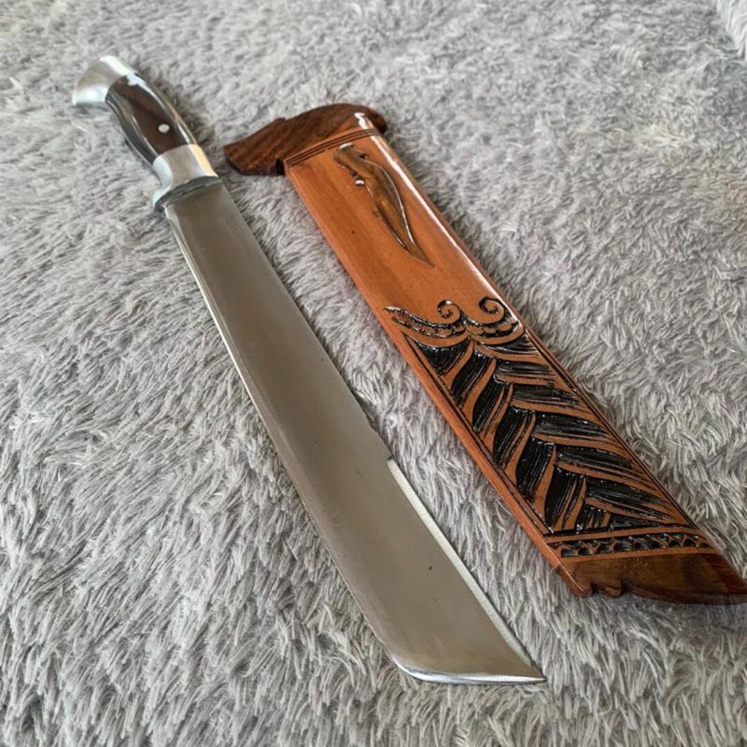 Traditional Ethnic Machete Golok Kopak Dural Multifunction Gardening ...