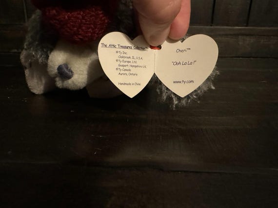 Beanie Baby Attic Treasures Cheri 1993 Etsy