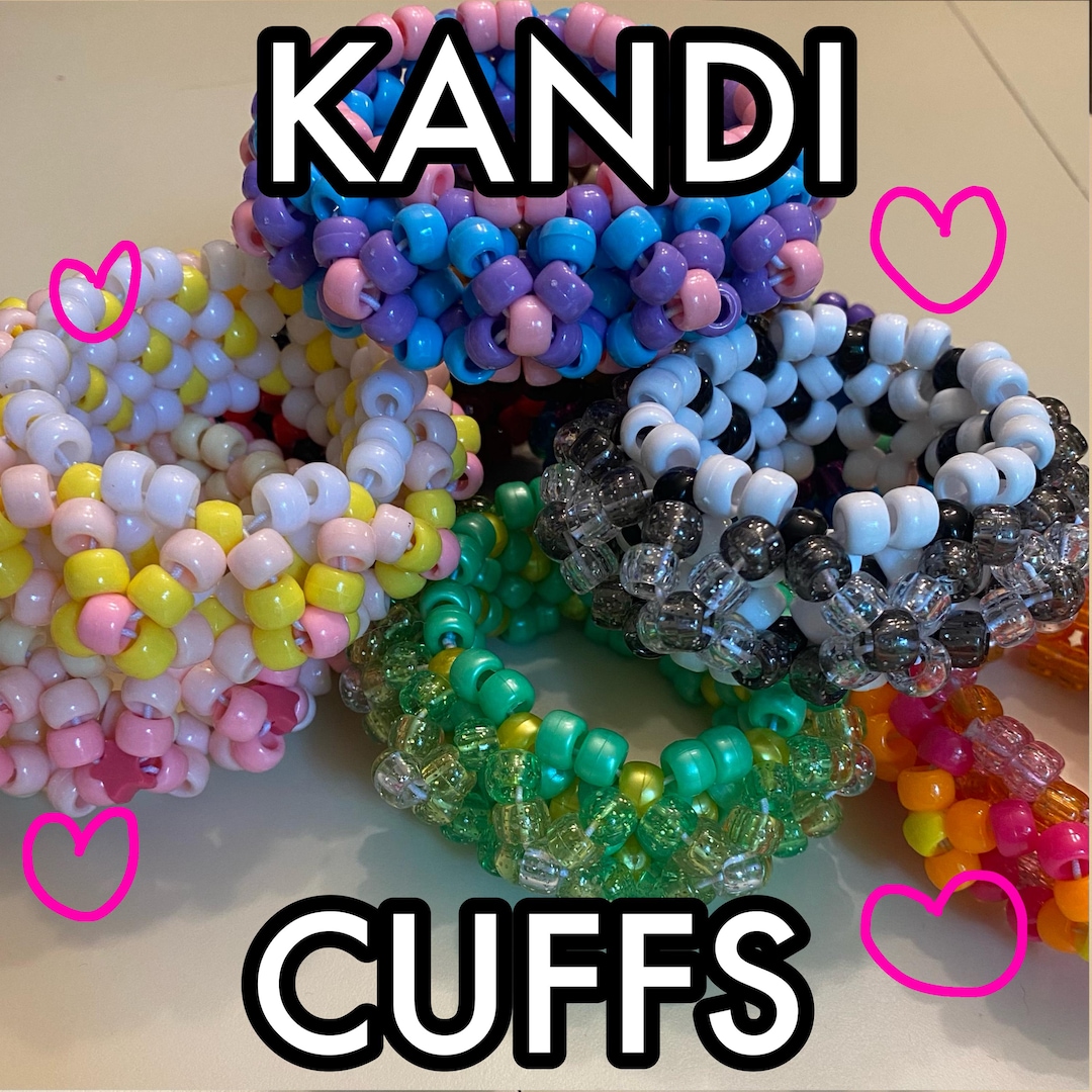3D X-base Kandi Cuffs! - Etsy