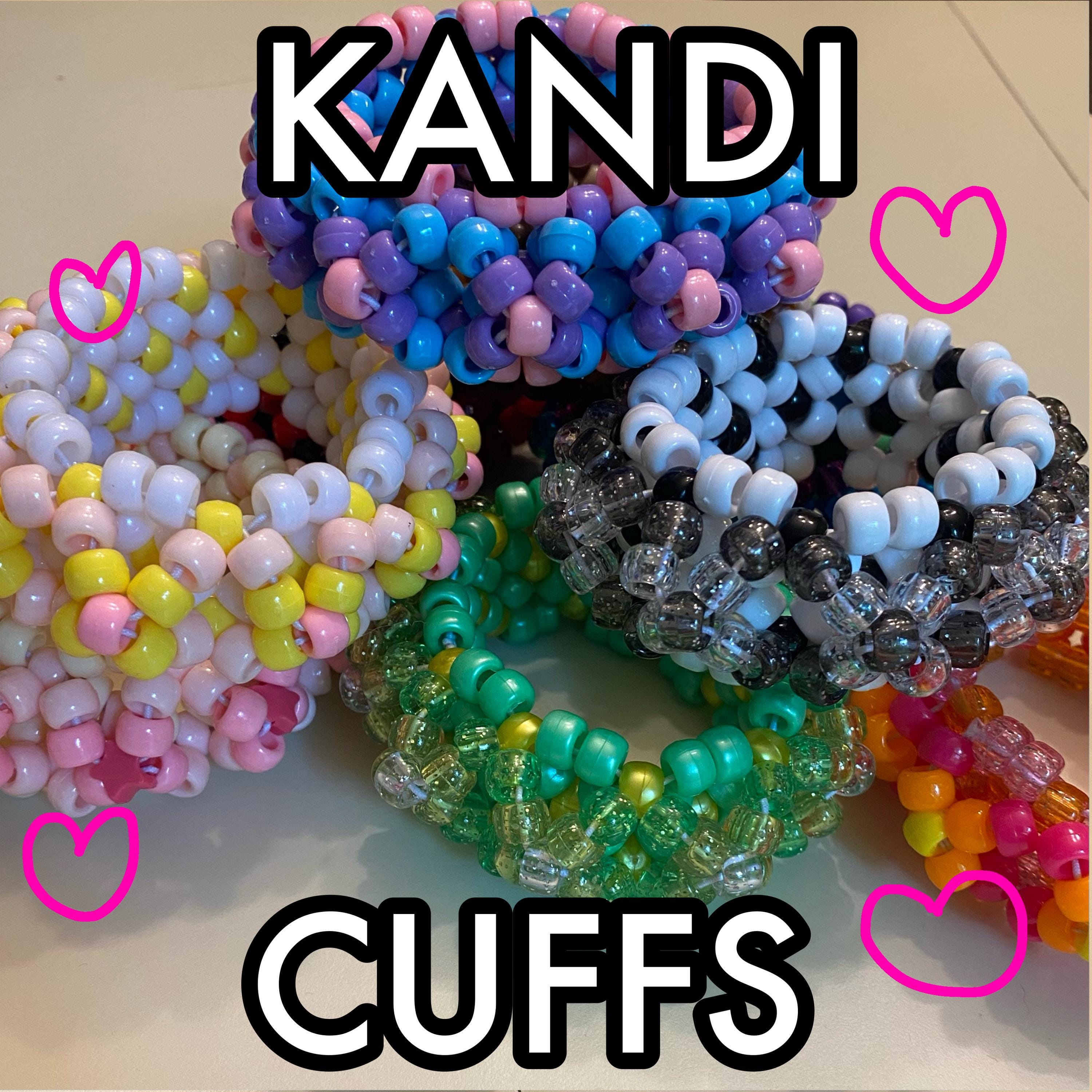 3D X-base Kandi Cuffs! - Etsy