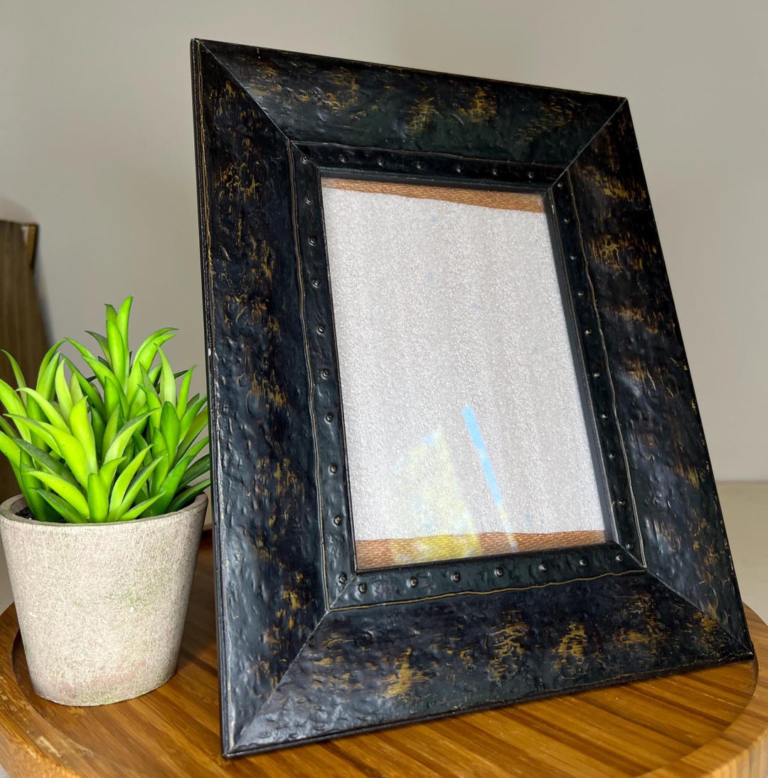 Rustic Embossed Picture Frame | Wood-look 4.5x7 Frame | Farmhouse or ...