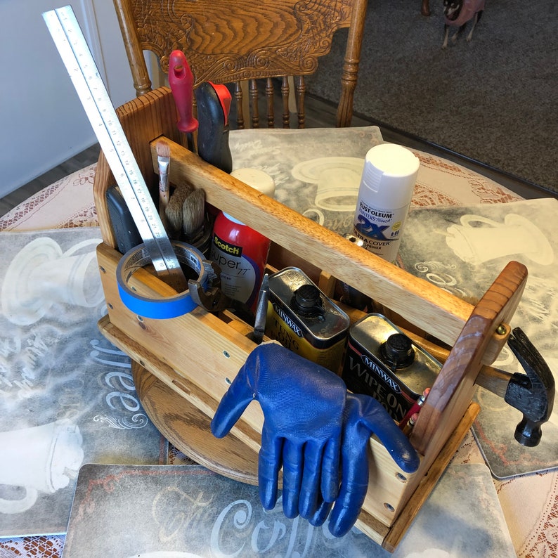 Unfinished Cedar Toolbox: Rustic Table Centerpiece or Garden Caddy - Etsy