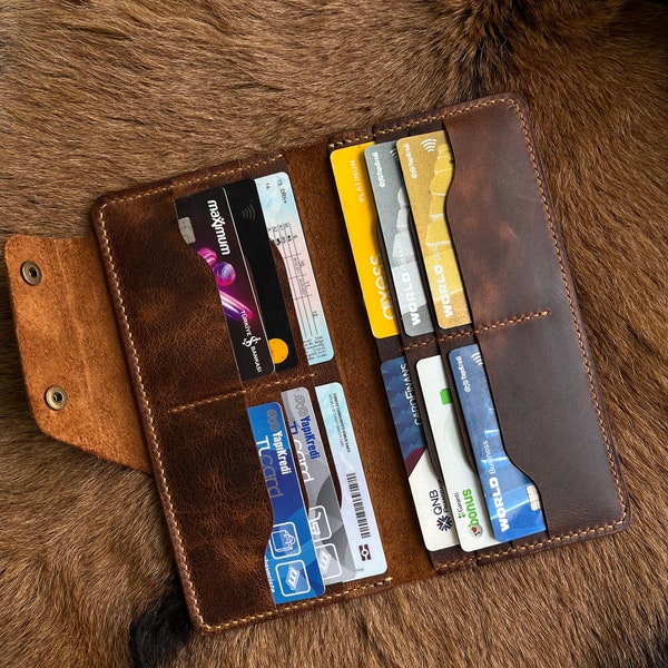 Long Wallet - Etsy