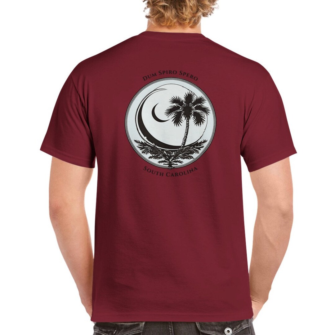 South Carolina Motto - Heavyweight Unisex Crewneck T-shirt - Etsy