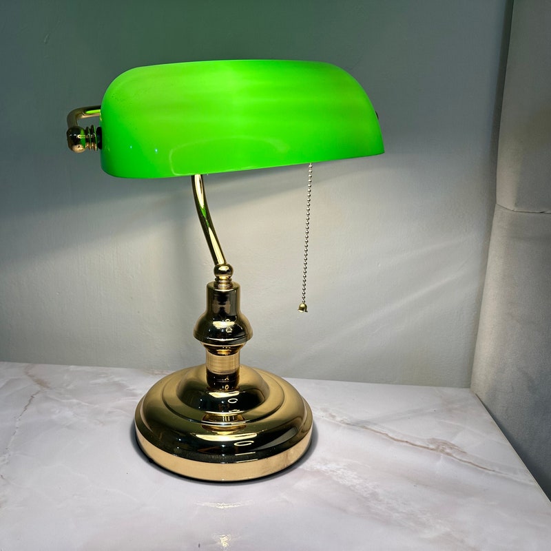 Bankers Lamp - Etsy