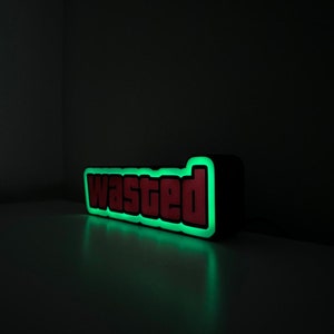 Rgb Wasted Light Box Large Size Gift for Gamers Light up Your Hobby ...